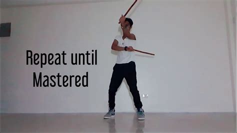 Single Sinawali Arnis Double Stick Youtube