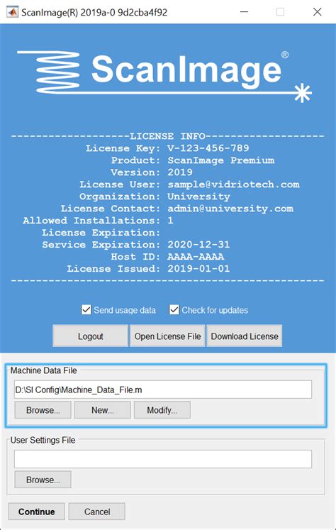 machine data file — scanimage latest documentation