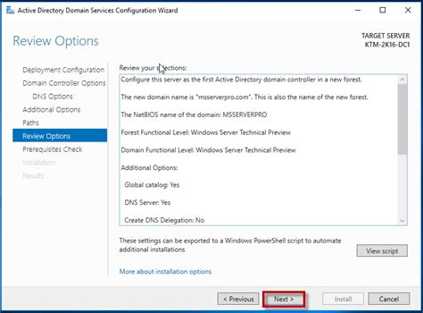 Installing Active Directory Domain Controller On Windows Server 2016