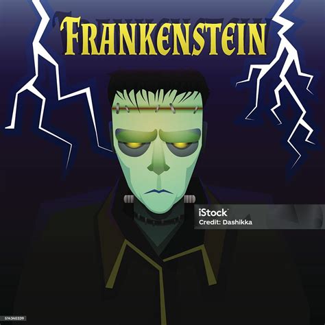 프랑켄슈타인몬스터 프랑켄슈타인에 대한 스톡 벡터 아트 및 기타 이미지 프랑켄슈타인 번개 10월 Istock