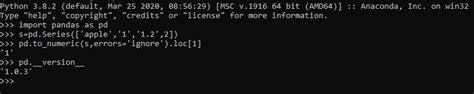 Python 3x Convert Pandas Tonumeric With Ignore Errors Failing To Convert Strings Stack