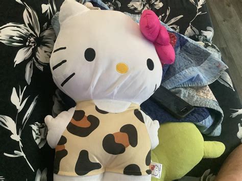 Huge Hello Kitty Plushie By Theawesomepikachujon On Deviantart