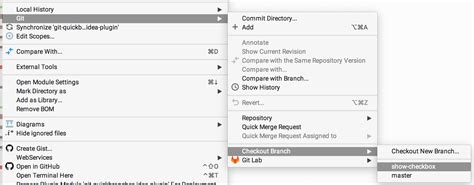 Git Quick Branches Intellij Ides Plugin Marketplace