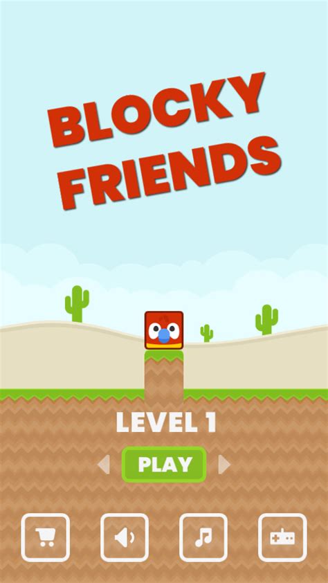 Blocky Friends Html5 Game Construct 2 And Construct 3 By Svixel