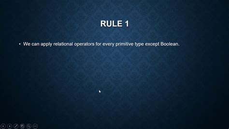 Lecture 23 Relational Operators Learningstrome Academy Youtube