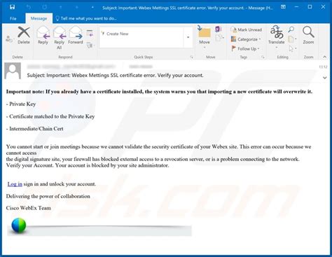 Cisco Webex Email Scam Removal And Recovery Steps Updated