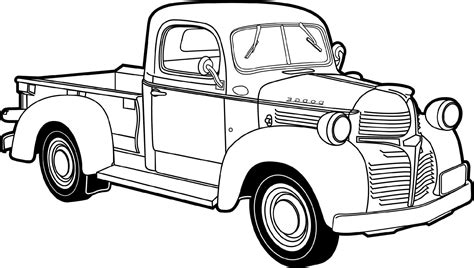 Truck Coloring Pages Coloringlib