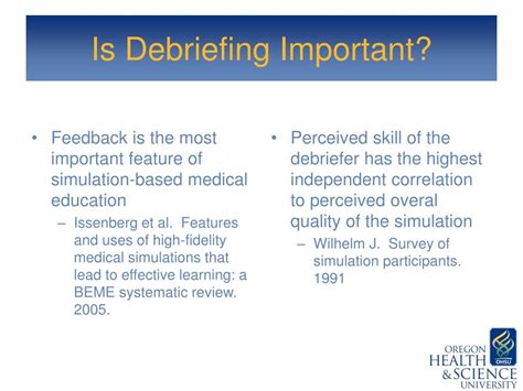 Ppt Debriefing In Simulation Powerpoint Presentation Free Download