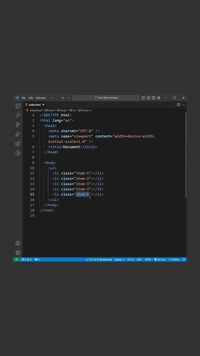 Hidden Vs Code Trick 🤩🤩🤩😍 Webdevelopment Vscode Htmlcss Emmets