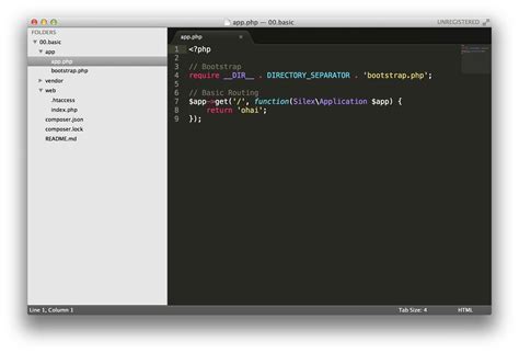 index php example