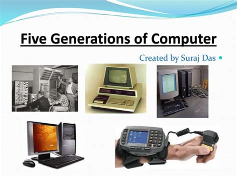 Five Generations Of Computer PPTX Five Generations Of Computer PPTX