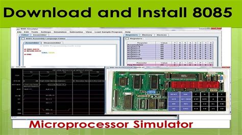 Download And Install 8085 Microprocessor Simulator Explained Step By