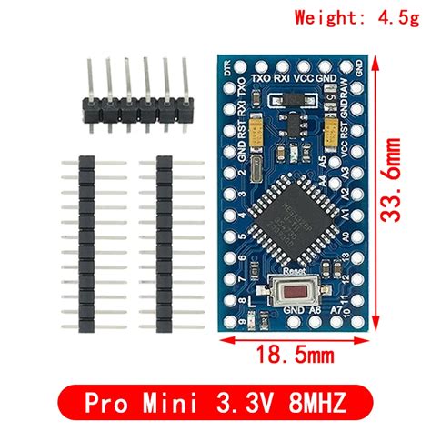 ATMEGA328P Pro Mini For Arduino Development 5V 3 3V