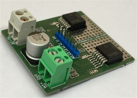 High Power Bidirectional Dc Motor Driver Using Ifx007t Electronics