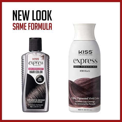 Kiss Express Semi Permanent Hair Color 100 Ml 3 5 Us Fl Oz — Wb