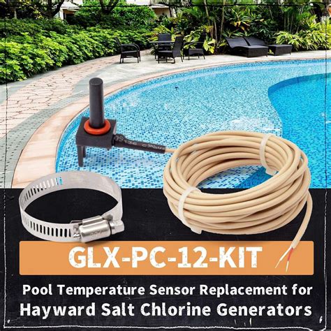 Pool Temperature Sensor Thermistor Replacement Erchon 12 Kit