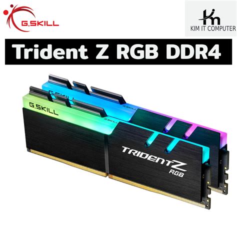 DDR G SKILL Trident Z RGB GB GB Mhz CL ประกน Lifetime ศนยไทย Shopee Thailand