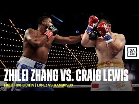 Fight Highlights Zhilei Zhang Vs Craig Lewis Youtube