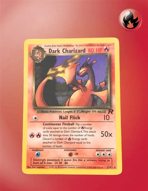 Dark Charizard 2182 Team Rocket Played Tcg Coleccionistas