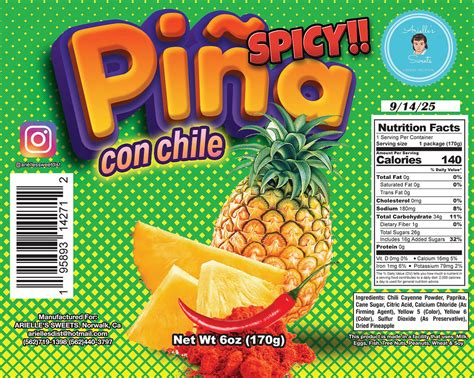 Pina Con Chile Arielles Sweets