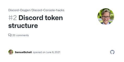 Discord Token Structure Issue Discord Oxygen Discord Console