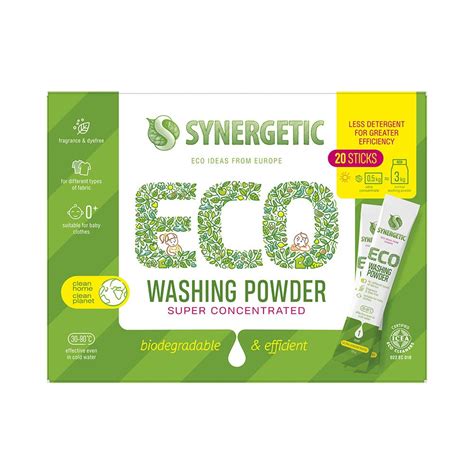 Прах за пране Синергичен Биоразградим 20 пранета Emagbg