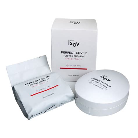 Isov Sorex Кушон идеальный для лица SPF 50 cо сменным блоком / Perfect ...
