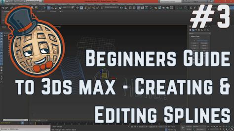 3dsmax Tutorial Beginners Guide 3 Creating And Editing Splines