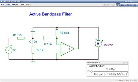Symbolic Analysis Of Analog Circuits Using Tina In Education