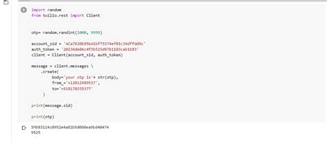 How To Generate One Time Password Without Any Charge Using Twilio On Python H2s Media