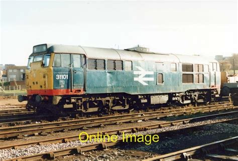 Railway Photo 6x4 Class 31 31101 Br Blue Engineers Train Northampton 11
