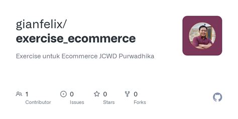 Github Gianfelixexerciseecommerce Exercise Untuk Ecommerce Jcwd