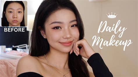 [무쌍 메이크업] Monolid Hooded Eye Daily Makeup Tutorial 2024 Update Youtube