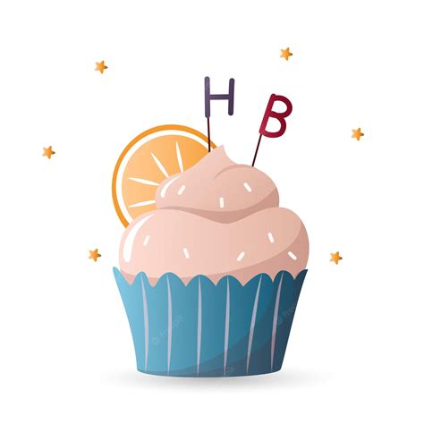Premium Vector Cupcake Color Vector Illustration Cupcake Dessert