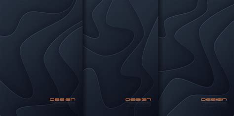 벡터 추상 종이 잘라 물결 모양 배경 미래 커버 디자인 유행 소책자 템플렛 0명에 대한 스톡 벡터 아트 및 기타 이미지 0명