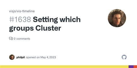 setting which groups cluster · issue 1638 · visjs vis timeline · github