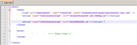 Tutoriel Extjs N°1 Première Application Extjs 6