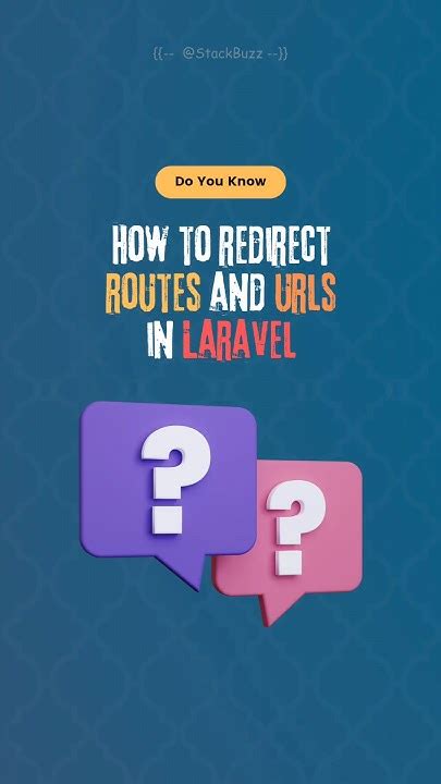 Laravel Redirect Methods Routes Urls And More Shorts Laravel Tips Youtube