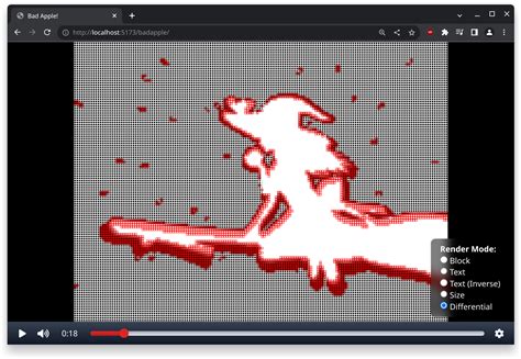 Github Fluxth Badapple Touhou Fun With Pixels And A Canvas