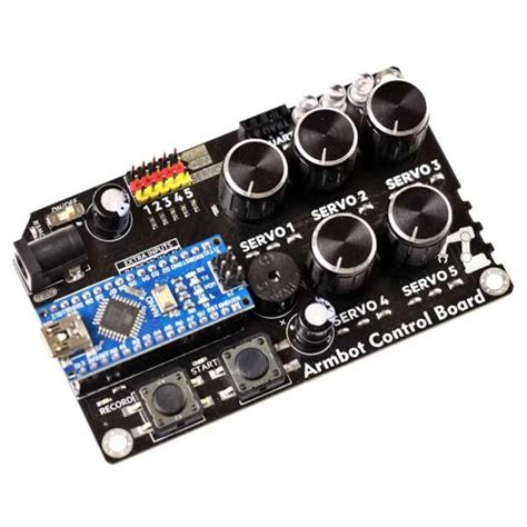 Armbot Control Servo Motor Controller Board With Arduino Nano