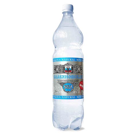 Минеральная вода Славяновская (вода, 1 шт, 1500 мл) - цена, купить ...