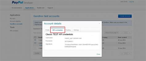 hostknox paypal sandbox tutorial