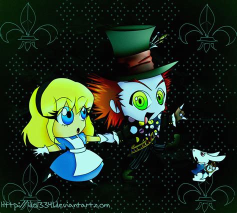 Alice In Wonderland Chibi By Idolnya On Deviantart
