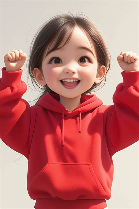 Ai数字艺术六一儿童节小孩模型 花瓣网