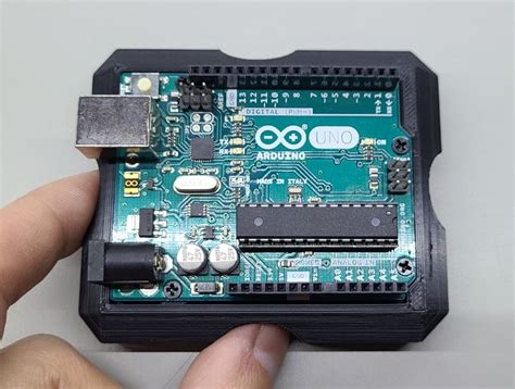 Arduino Uno R3 Desktop Holder By Tgh56 Download Free Stl Model