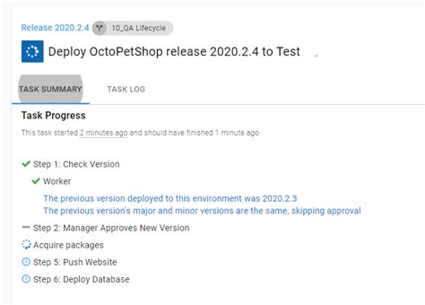 In Octopus Deploy How To Require An Approval When A Major Or Minor Version Is Deployed To An