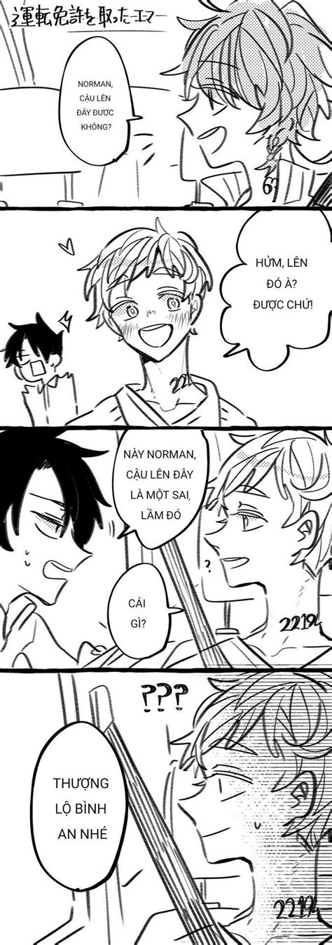 The Promised Never Land Doujinshi Dịch Khi Emma Có Bằng Lái