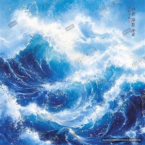 Ai创作图古风海浪浪花 怒海狂涛 乘风破浪包装插画 乘风破浪立体效果 工笔手绘海浪 插画浪花 工笔画海浪 搏击惊涛骇浪 万里破浪 乘风破浪背景 前浪后浪 披波斩浪 翻江倒海惊涛骇浪 手绘海浪图
