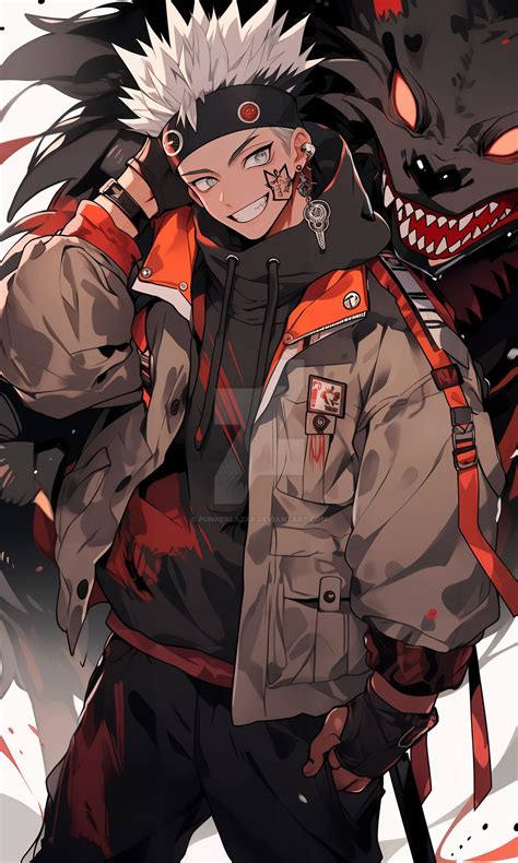 Anime Wolf Demon Boy 2 By Punkerlazar On Deviantart