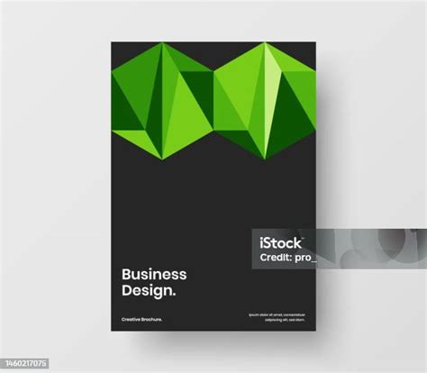 간단한 전단지 A4 벡터 디자인 서식 파일입니다 깨끗한 기하학적 타일 전단지 그림입니다 0명에 대한 스톡 벡터 아트 및 기타